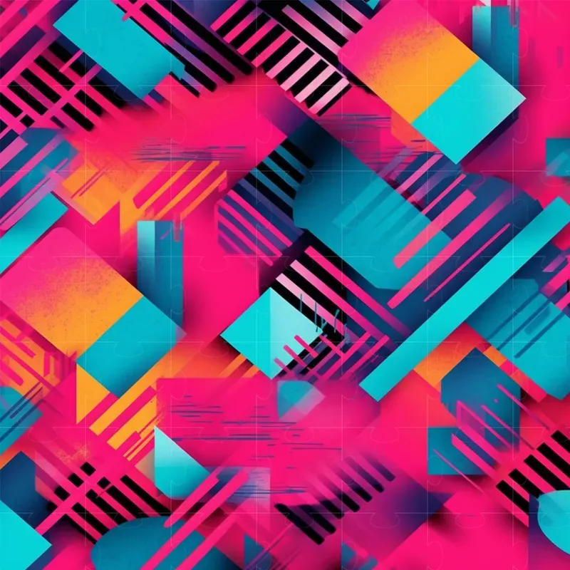 Geometric Gradient Patterns Midjourney Prompt | PromptBase