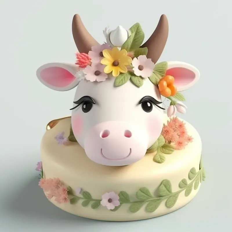 Cute Simple 3D Clay Sweet Cakes Midjourney Prompt | PromptBase