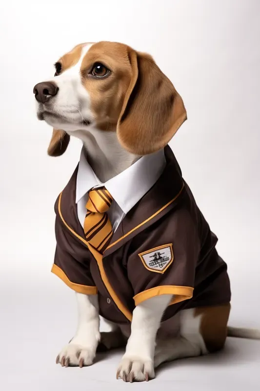 Animals In School Uniforms Midjourney Prompt | PromptBase