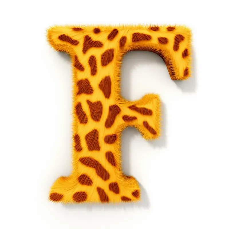 Animal Skin Letters Midjourney Prompt | PromptBase