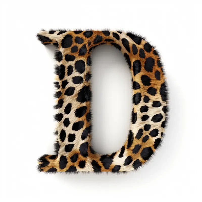 Animal Skin Letters Midjourney Prompt | PromptBase