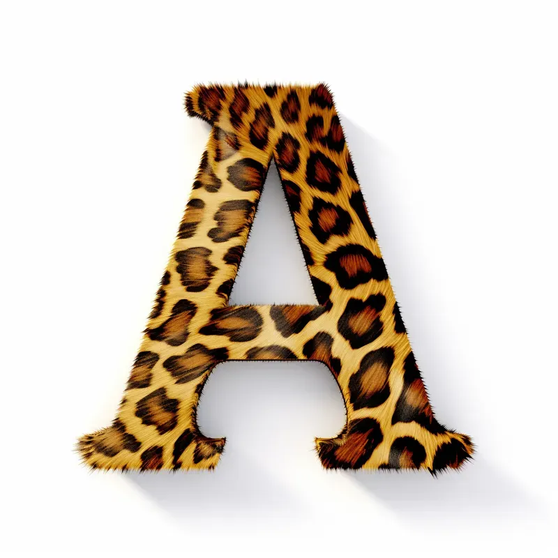 Animal Skin Letters Midjourney Prompt | PromptBase