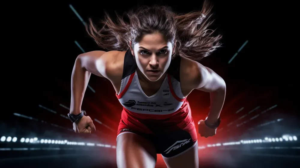 Dynamic Pose Sports Photography Midjourney Prompt | PromptBase