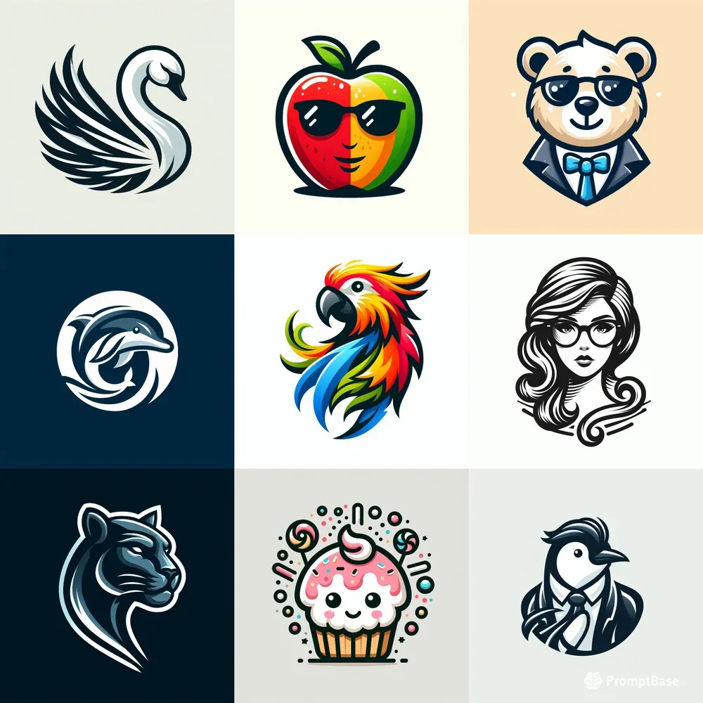 Cool Stylish Logos DALL·E Prompt | PromptBase
