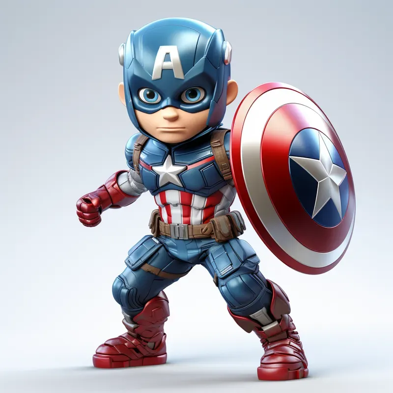 Cute 3D Avengers Assembles Midjourney Prompt | PromptBase