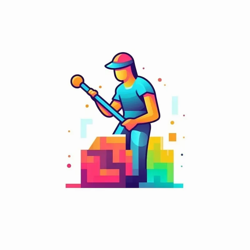 8bit Logos For Any Professions Midjourney Prompt | PromptBase