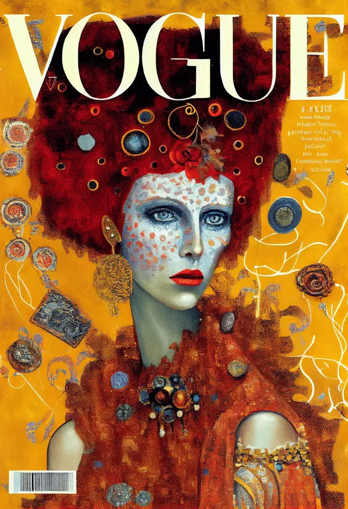 Vogue Magazine Covers Colorful Midjourney Prompt | PromptBase