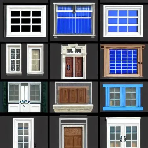 Doors And Windows Sprites And Assets Stable Diffusion Prompt | PromptBase
