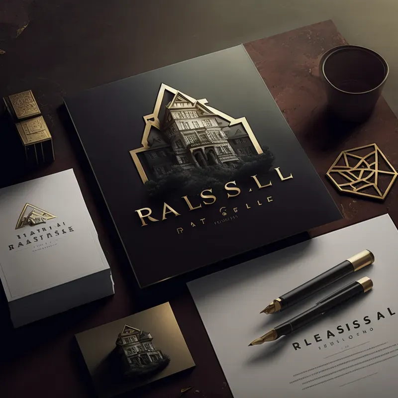 Brand Identity Branding Design Mockups Midjourney Prompt | PromptBase