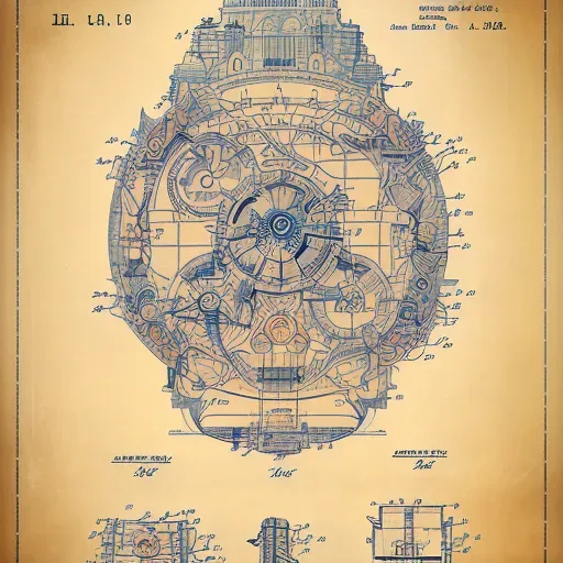 Game Assets Blueprints And Concept Art Stable Diffusion Prompt | PromptBase