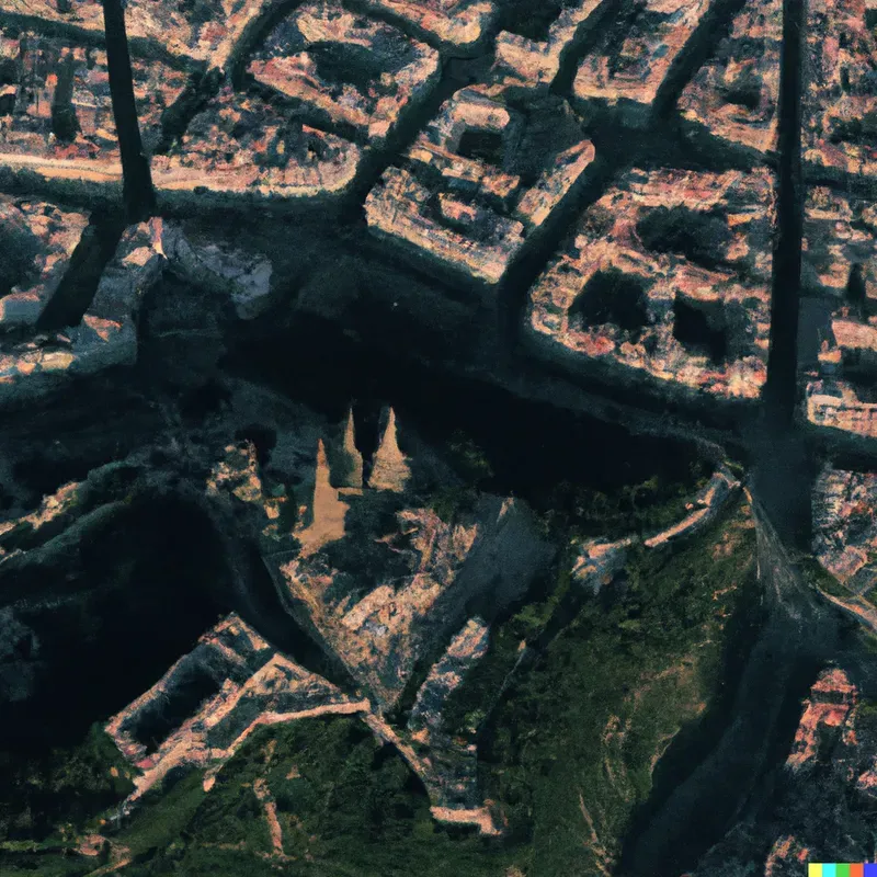 Drone Photography and Aerial Views of Geographic Regions DALL·E Prompt ...