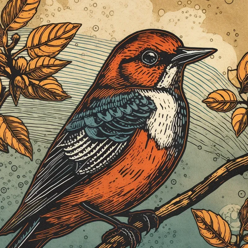 Stylish Woodcut Illustrations Midjourney Prompt | PromptBase