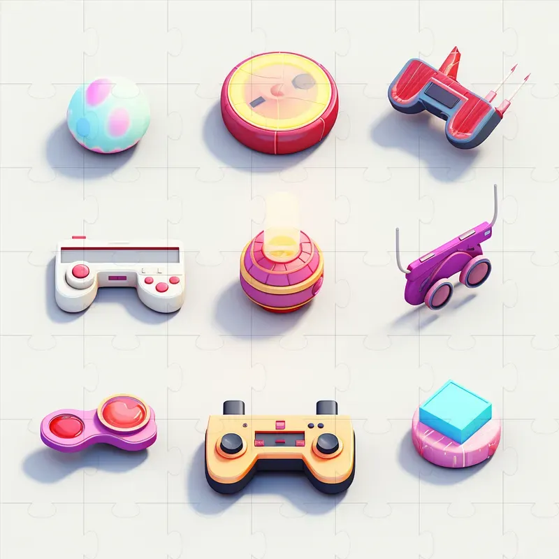Isometric Icon Sets Midjourney Prompt | PromptBase