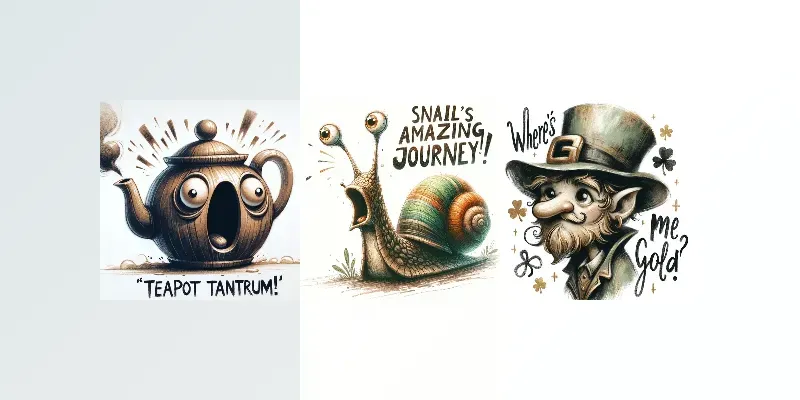 Exaggerated Characters DALL·E Prompt | PromptBase