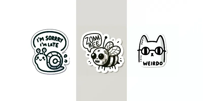 Sticker Giggles DALL·E Prompt | PromptBase