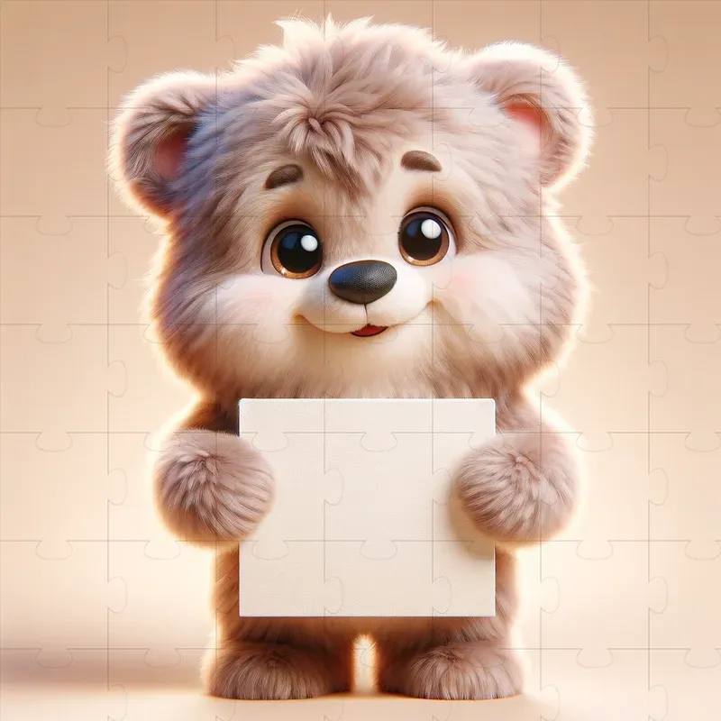 Cheerful Furry Friends With Signs DALL·E Prompt | PromptBase