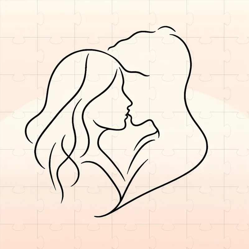 Delicate Line Art Illustrations DALL·E Prompt | PromptBase