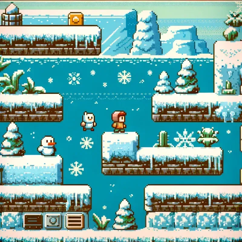 2D Retro Game Art DALL·E Prompt | PromptBase