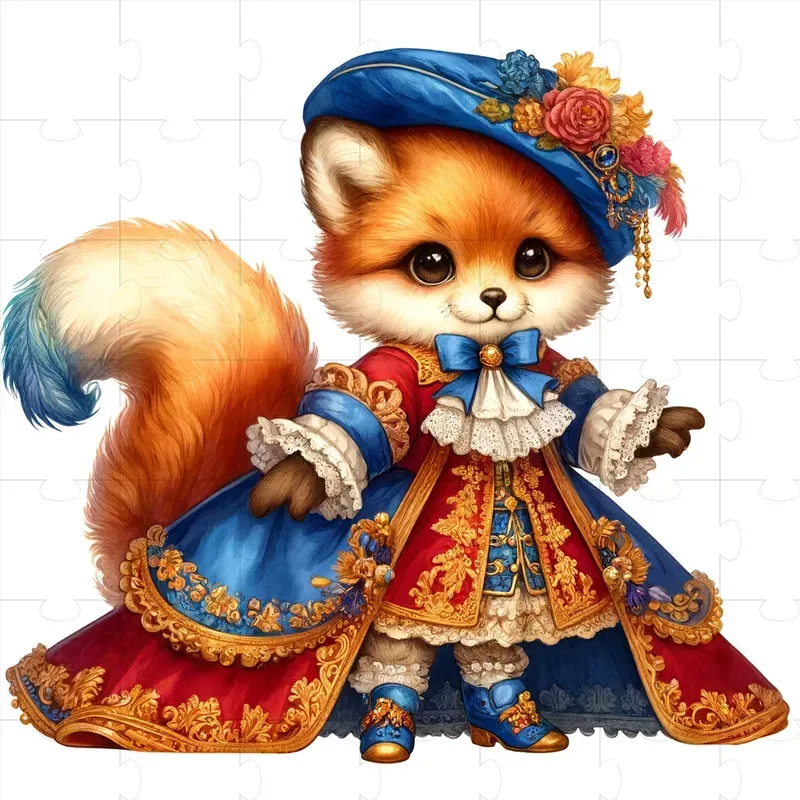 Rococo Fashion Animals DALL·E Prompt | PromptBase