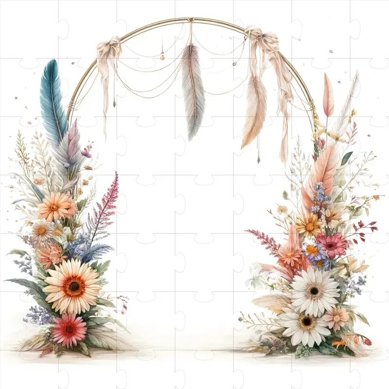 Boho Style Cliparts DALL·E Prompt | PromptBase