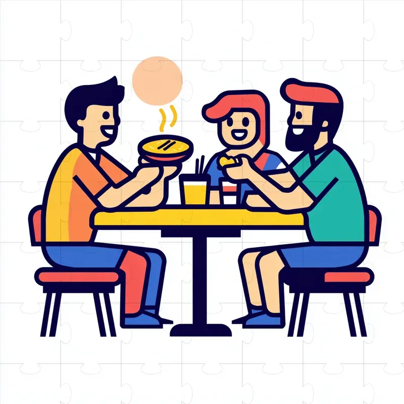 Simple Vector Art Cartoons Midjourney Prompt | PromptBase