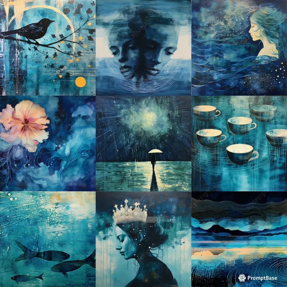 Liquid Sonic Art Midjourney Prompt | PromptBase