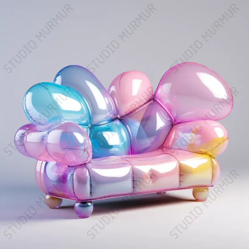 Cute Inflatable Furniture And Objects Midjourney Prompt | PromptBase