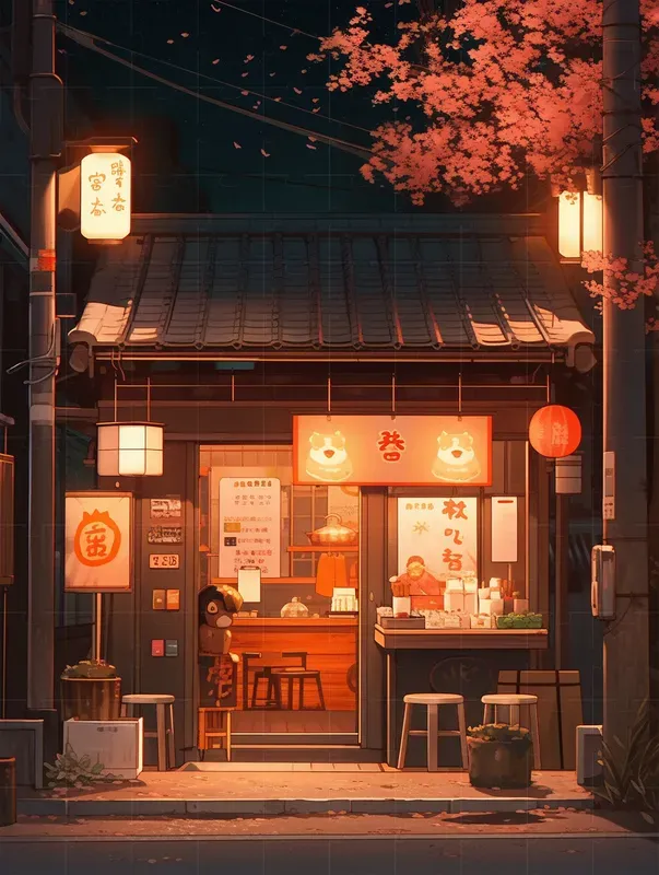 Japanese Life Anime Scenes Midjourney Prompt | PromptBase