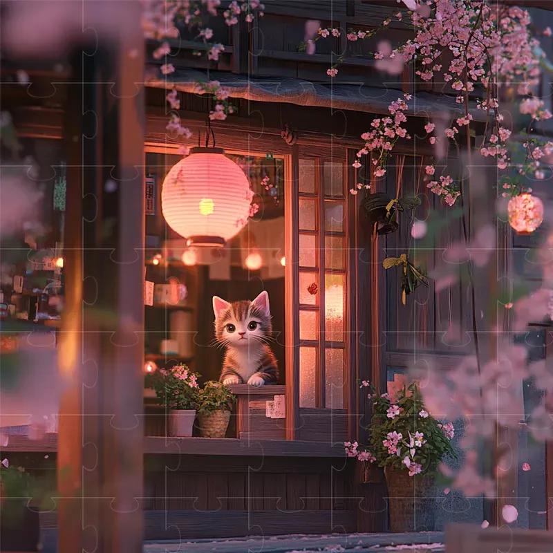 Kawaii Japanese Cat Anime Life Scenes Midjourney Prompt | PromptBase