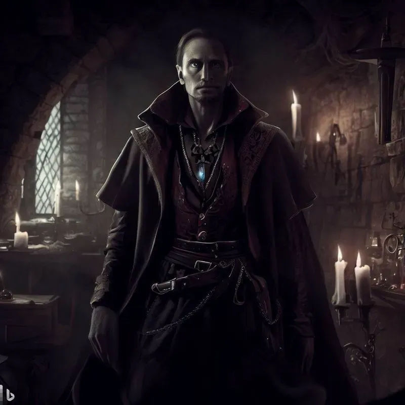 Mysterious Vampires In A Medieval Town Midjourney Prompt | PromptBase