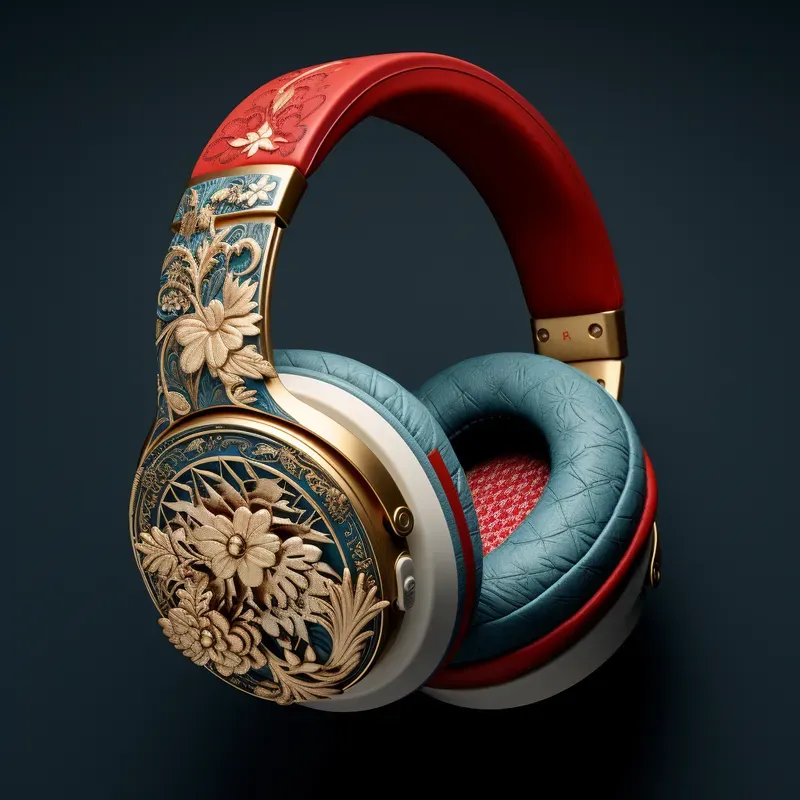 Exquisite Headphone Designs Midjourney Prompt | PromptBase