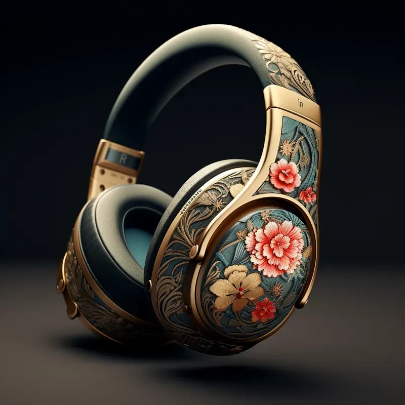 Exquisite Headphone Designs Midjourney Prompt | PromptBase