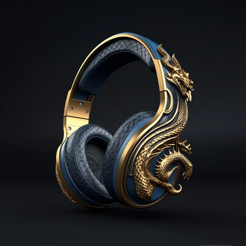 Exquisite Headphone Designs Midjourney Prompt | PromptBase