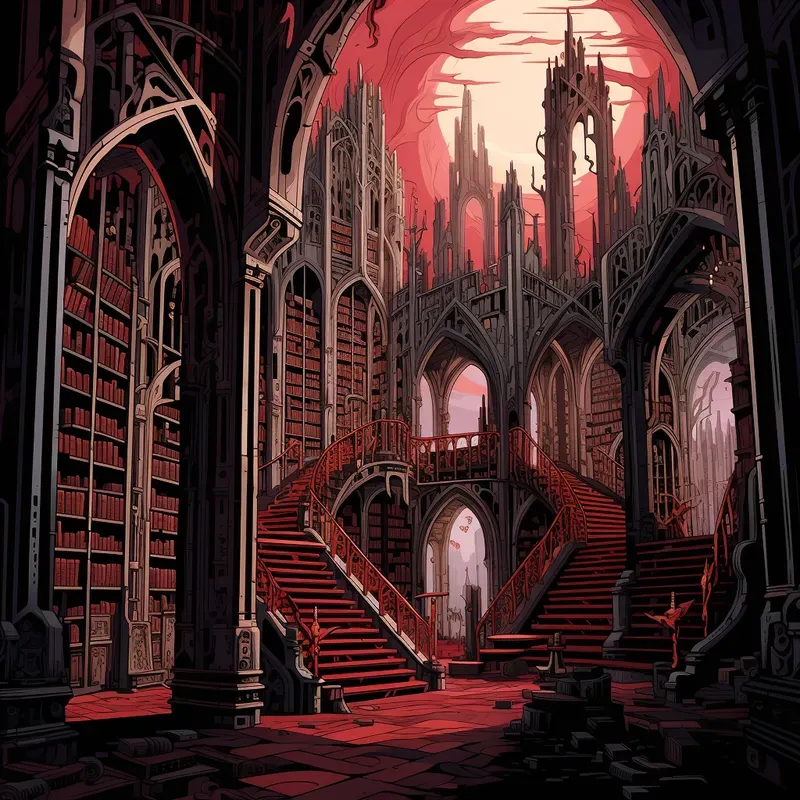 Eerie Gothic Scenes Midjourney Prompt | PromptBase