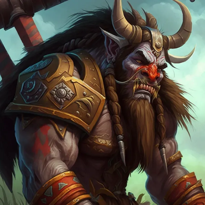 Mmorpg Nft Portraits Worlds Of Warcraft Midjourney Prompt | PromptBase