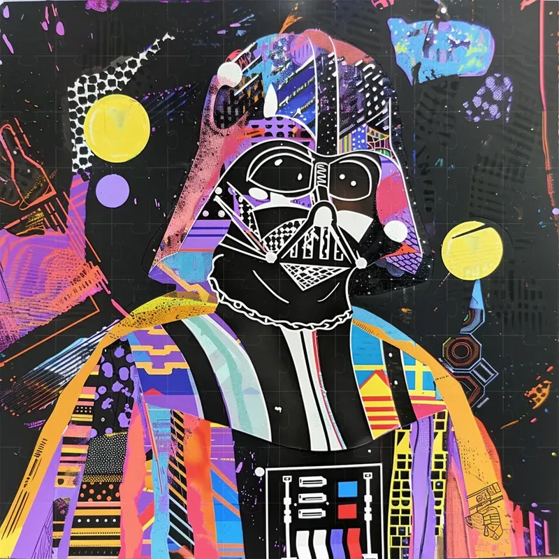 Bold Pop Art Collage Portrait Designs Midjourney Prompt | PromptBase