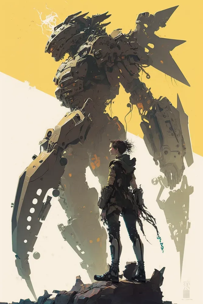 Edgy Anime-style Character Concept Art Midjourney Prompt | PromptBase