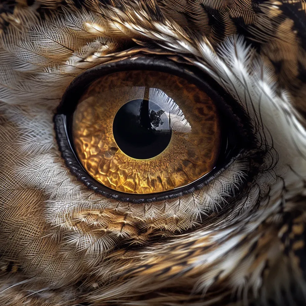Intricate Animal Eye Macro Photographs Midjourney Prompt | PromptBase