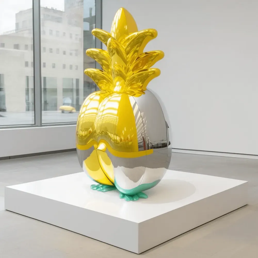 Reflective Balloon Sculptures Midjourney Prompt | PromptBase