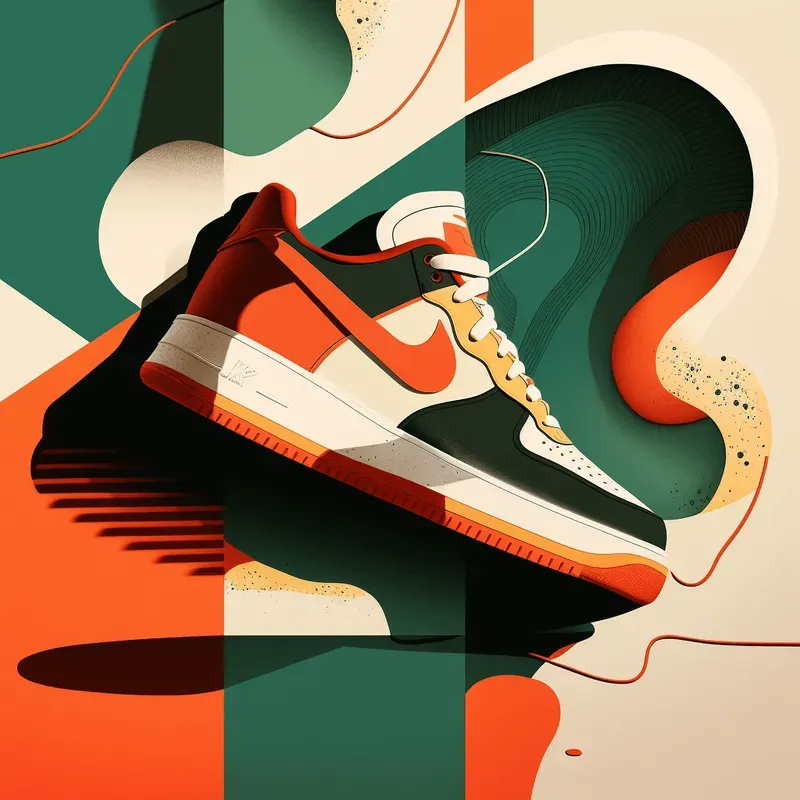 Retro Modern Graphic Designs Midjourney Prompt | PromptBase