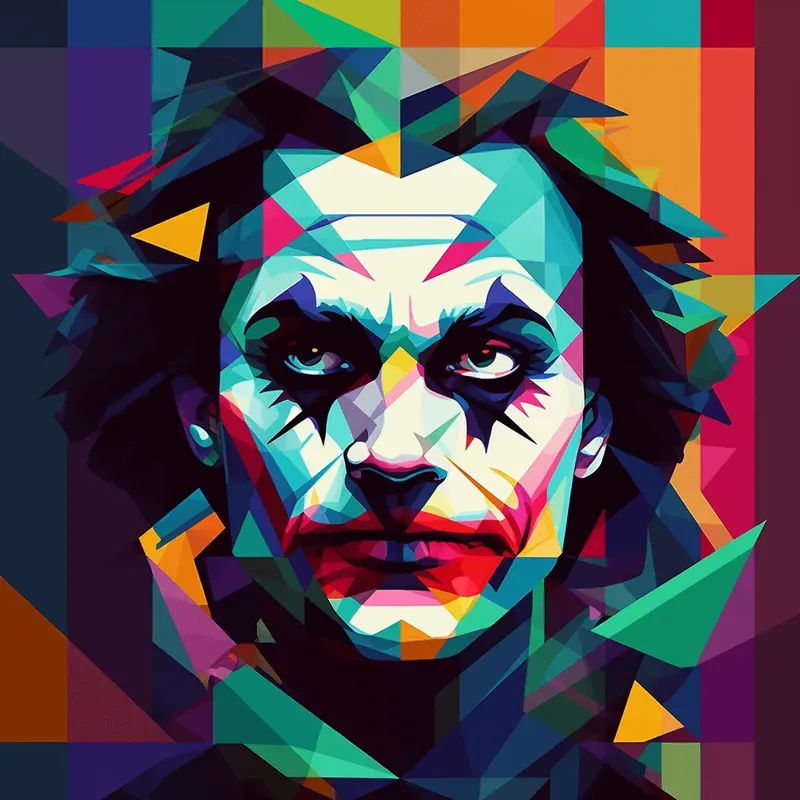 Geometric Pop Art Artworks Midjourney Prompt | PromptBase