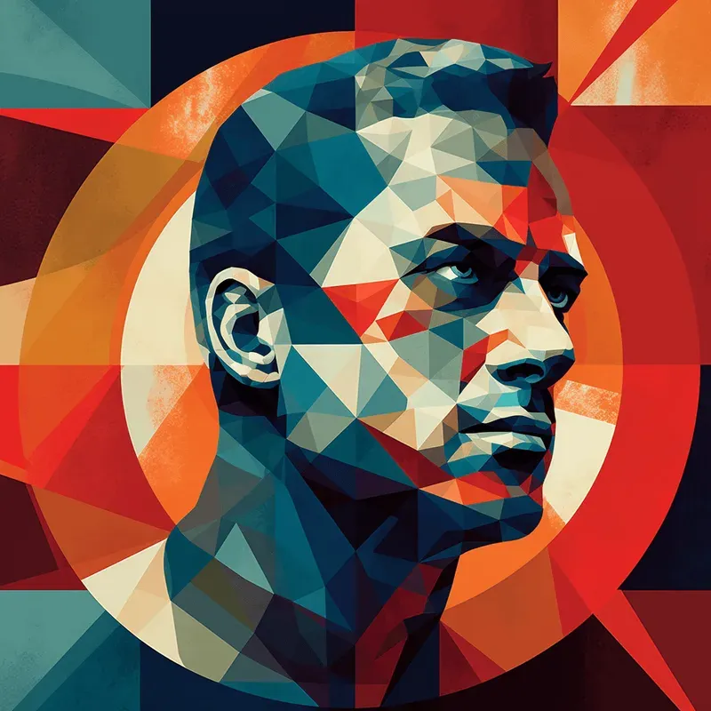 Geometric Pop Art Artworks Midjourney Prompt | PromptBase