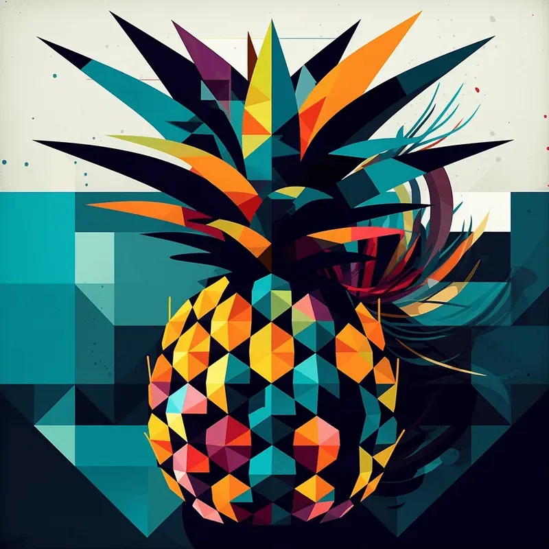 Geometric Pop Art Artworks Midjourney Prompt | PromptBase