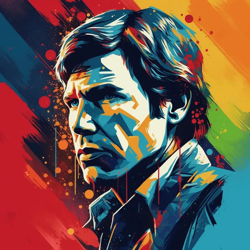 Retro Halftone Portraits Midjourney Prompt | PromptBase