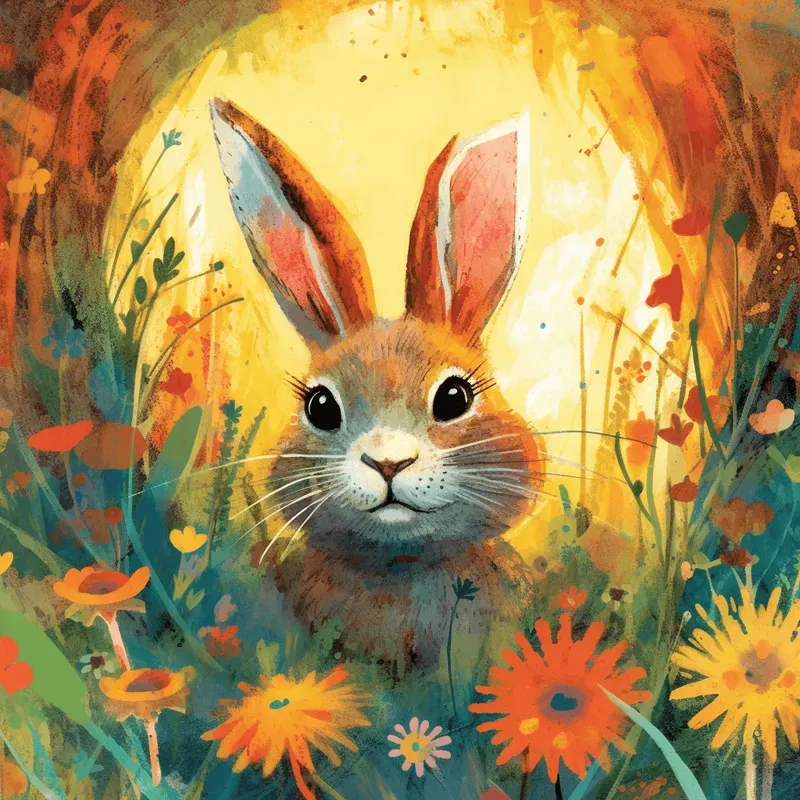 Whimsical Childrens Book Illustrations Midjourney Prompt | PromptBase