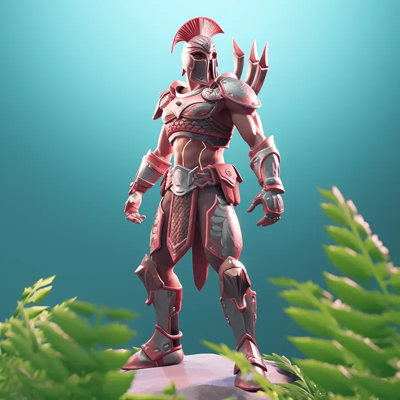 Fortnite Character Models Midjourney Prompt | PromptBase