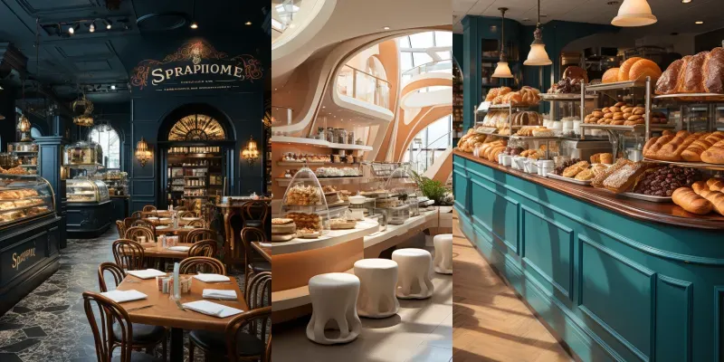 Artisan Bakeries A Blend Of Tastes Design Midjourney Prompt | PromptBase