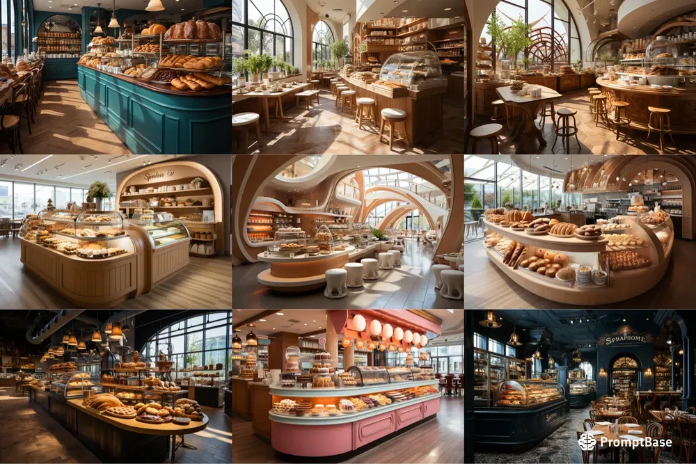 Artisan Bakeries A Blend Of Tastes Design Midjourney Prompt | PromptBase