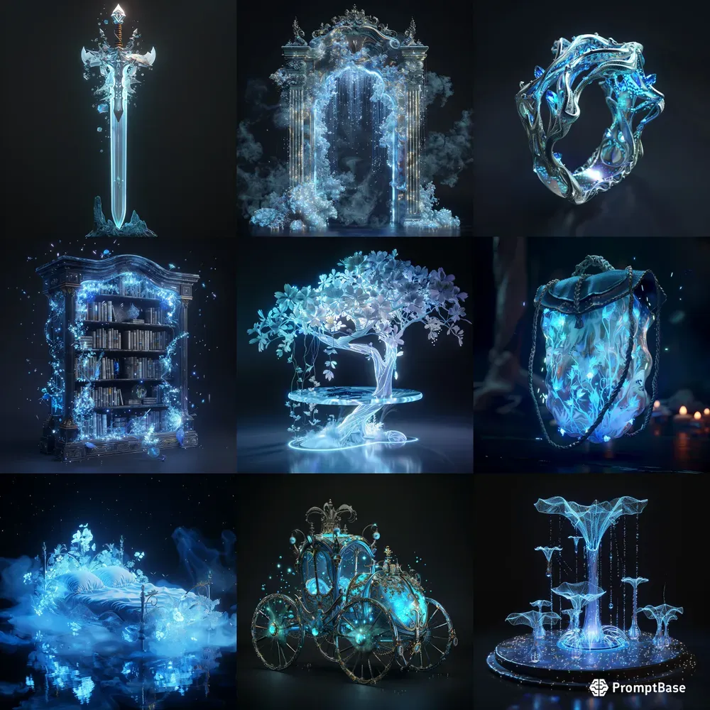 Ethereal Fantasy Designs Of Things Midjourney Prompt | PromptBase