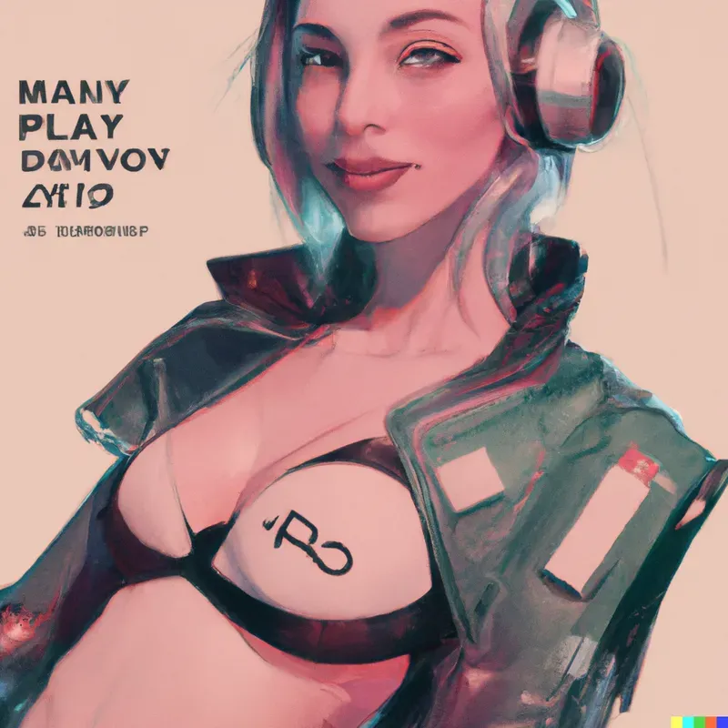 Cyberpunk Pin-up Art DALL·E Prompt | PromptBase